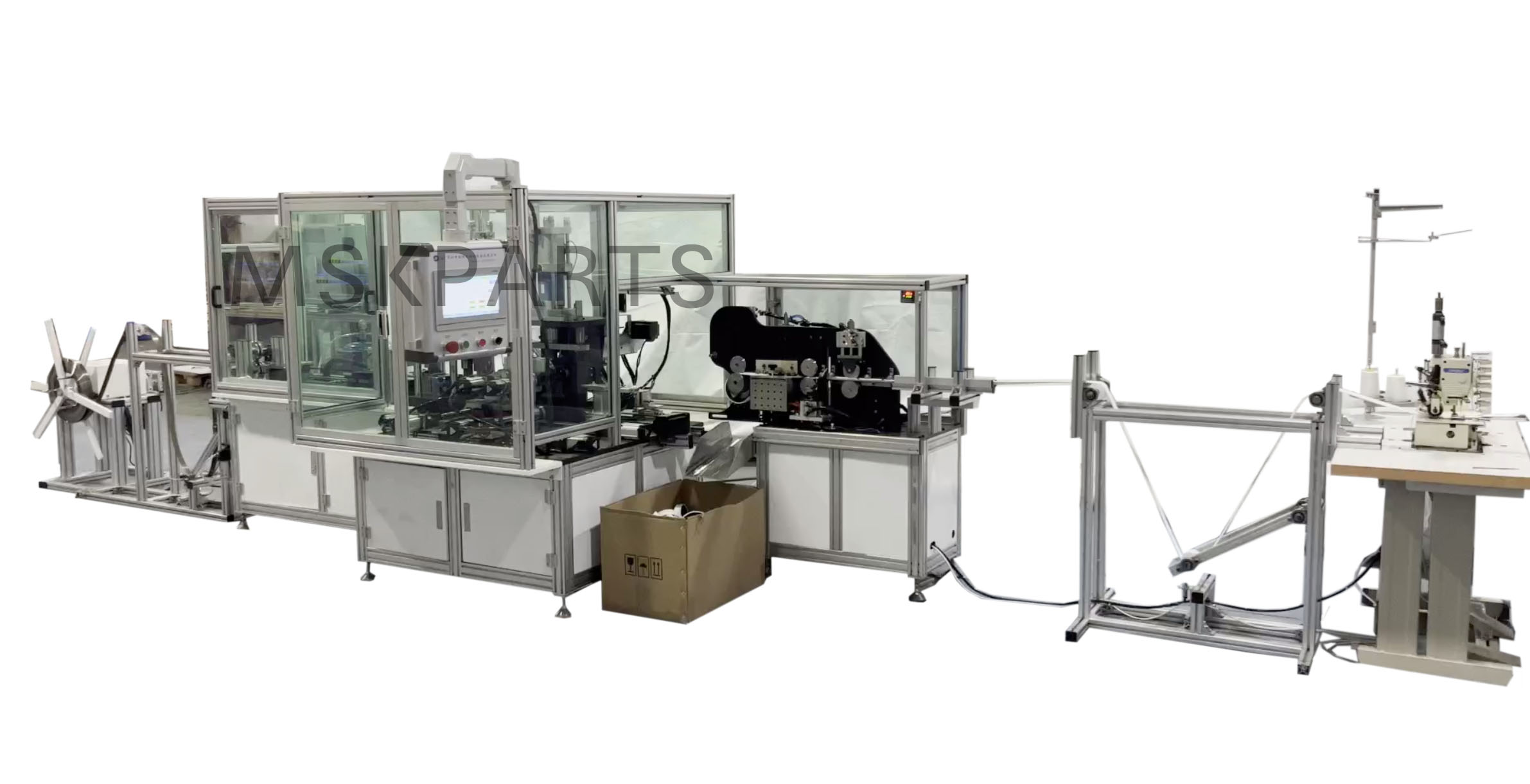 Filter Bag Snap Ring Making Machine - MSK PARTS